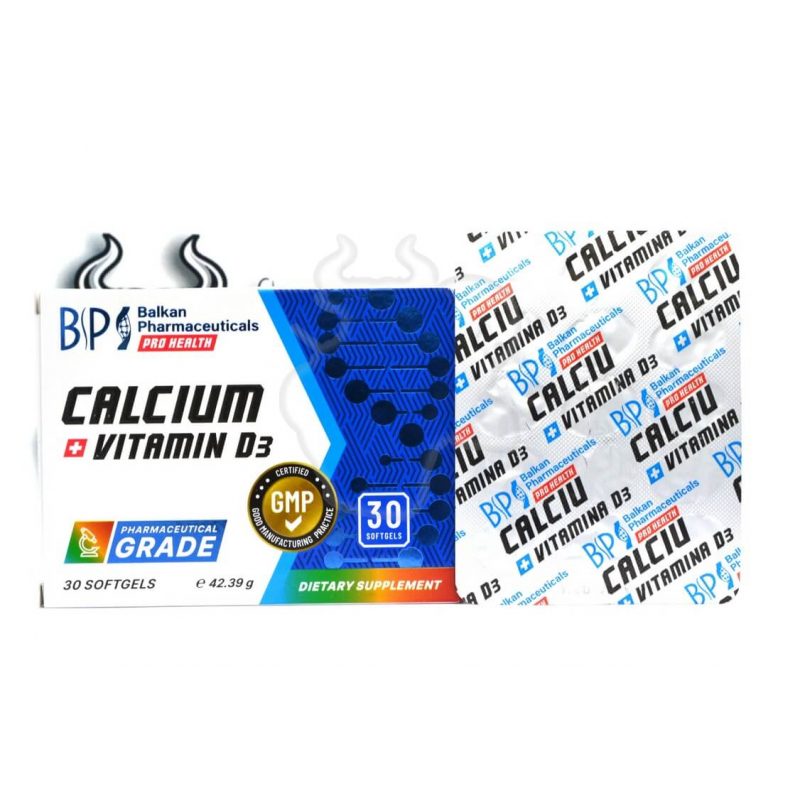 Calcium + Vitamin D3 "Balkan" (15 caps) |купить на Bazooka-shop